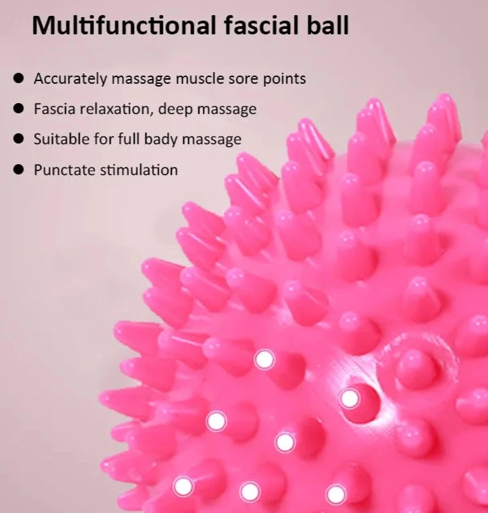 Spiky yoga massage ball | Versatile Self-Care for Enhanced Wellness ...